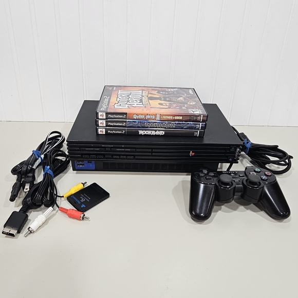 Sony | Video Games & Consoles | Sony Playstation 2 Black Console Bundle ...